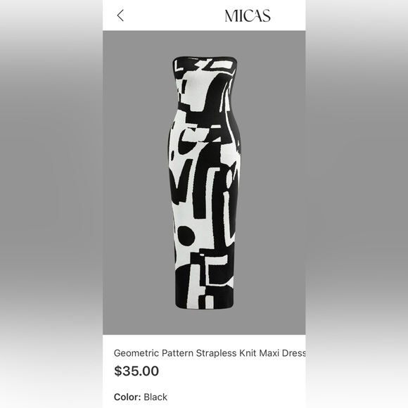 Micas | Dresses | Knit Tube Dress | Poshmark